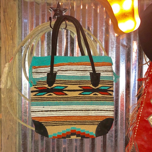 Bags | Saddle Blanket Tote Bag | Poshmark